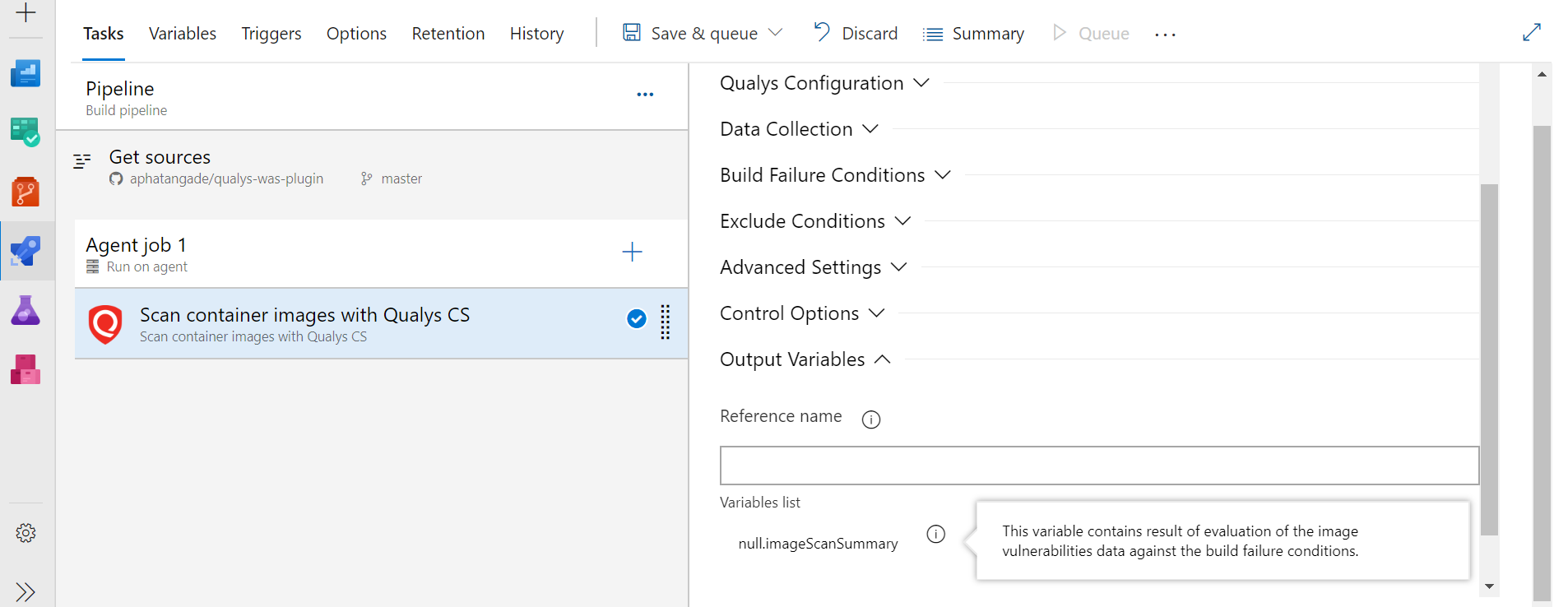 Qualys Container Scanning Connector - Visual Studio Marketplace